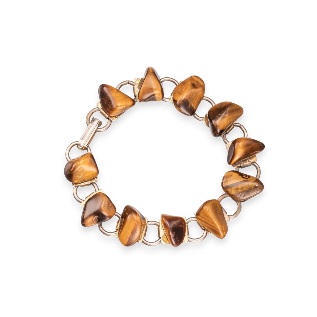 Tigerøye armbånd, bijouteri - Berheim